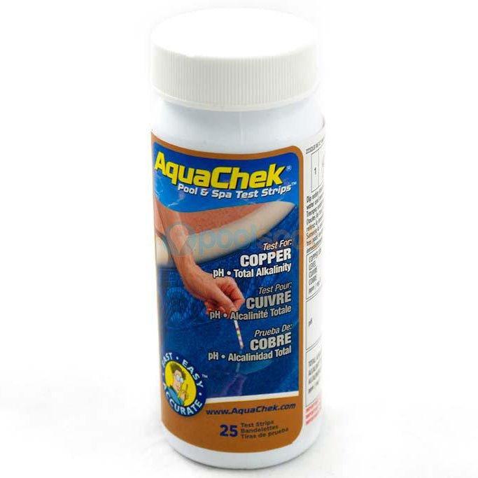 Aquachek Copper 3 in 1 Test Strips (25 Tests) – PoolSpot