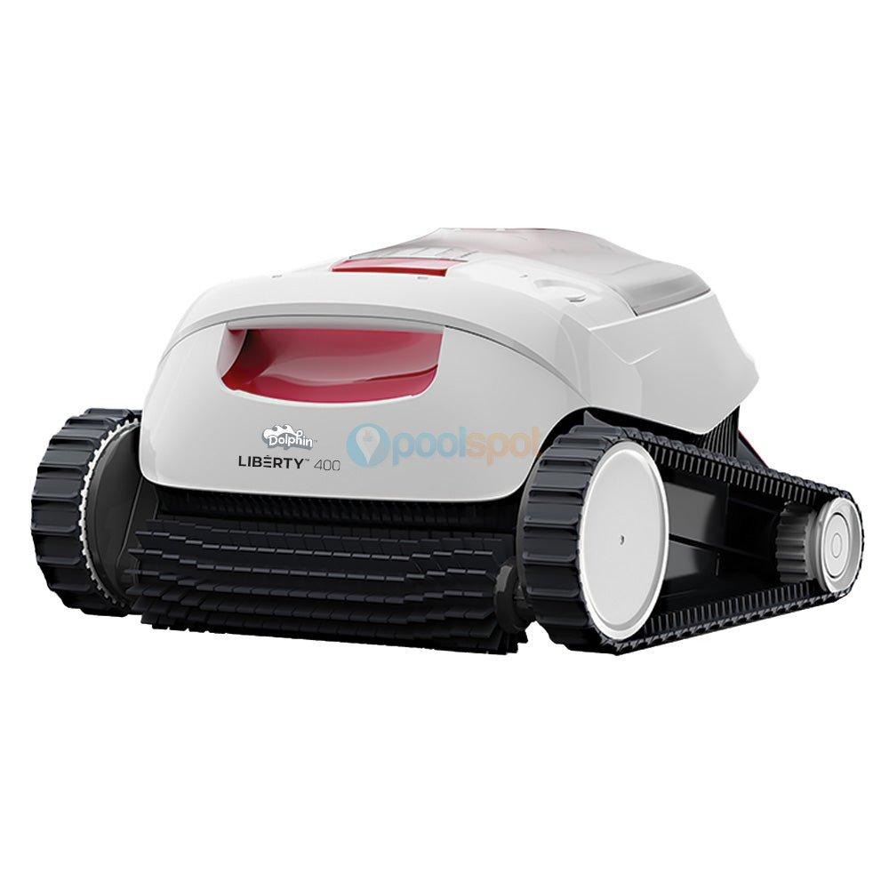 Dolphin Liberty 400 Robotic Pool Cleaner (Red/White) – PoolSpot